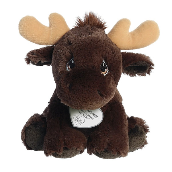 8.5 Inch Miles Precious Moments Stuffed Moose – Mooseville
