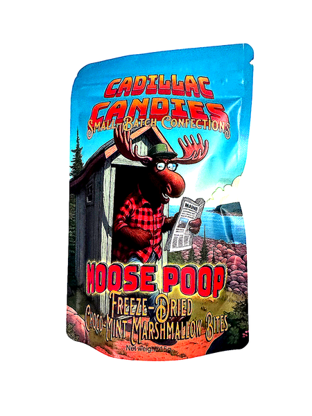 Moose Poop Freeze Dried Chocolate-mint Marshmallow Bites – Mooseville