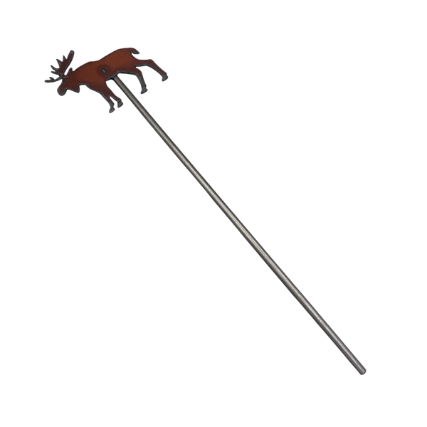 Metal Moose Plant Stick – Mooseville