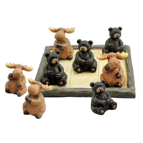 Moose and Bear Tic Tac Toe Game – Mooseville