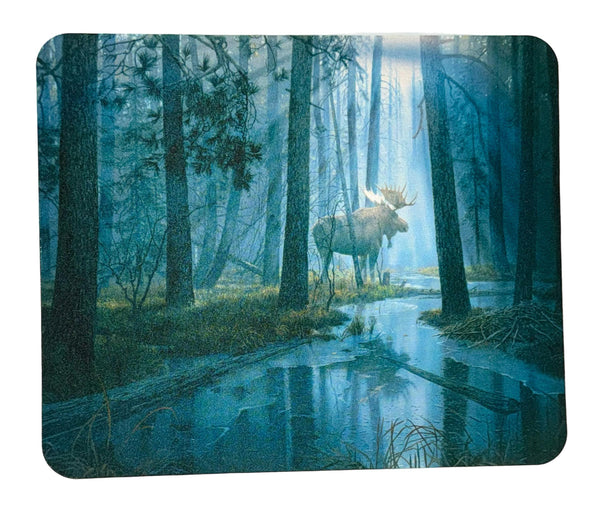 Caught by the Light Moose Mouse Pad – Mooseville