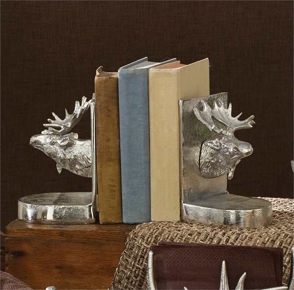 Moose Metal Bookends – Mooseville